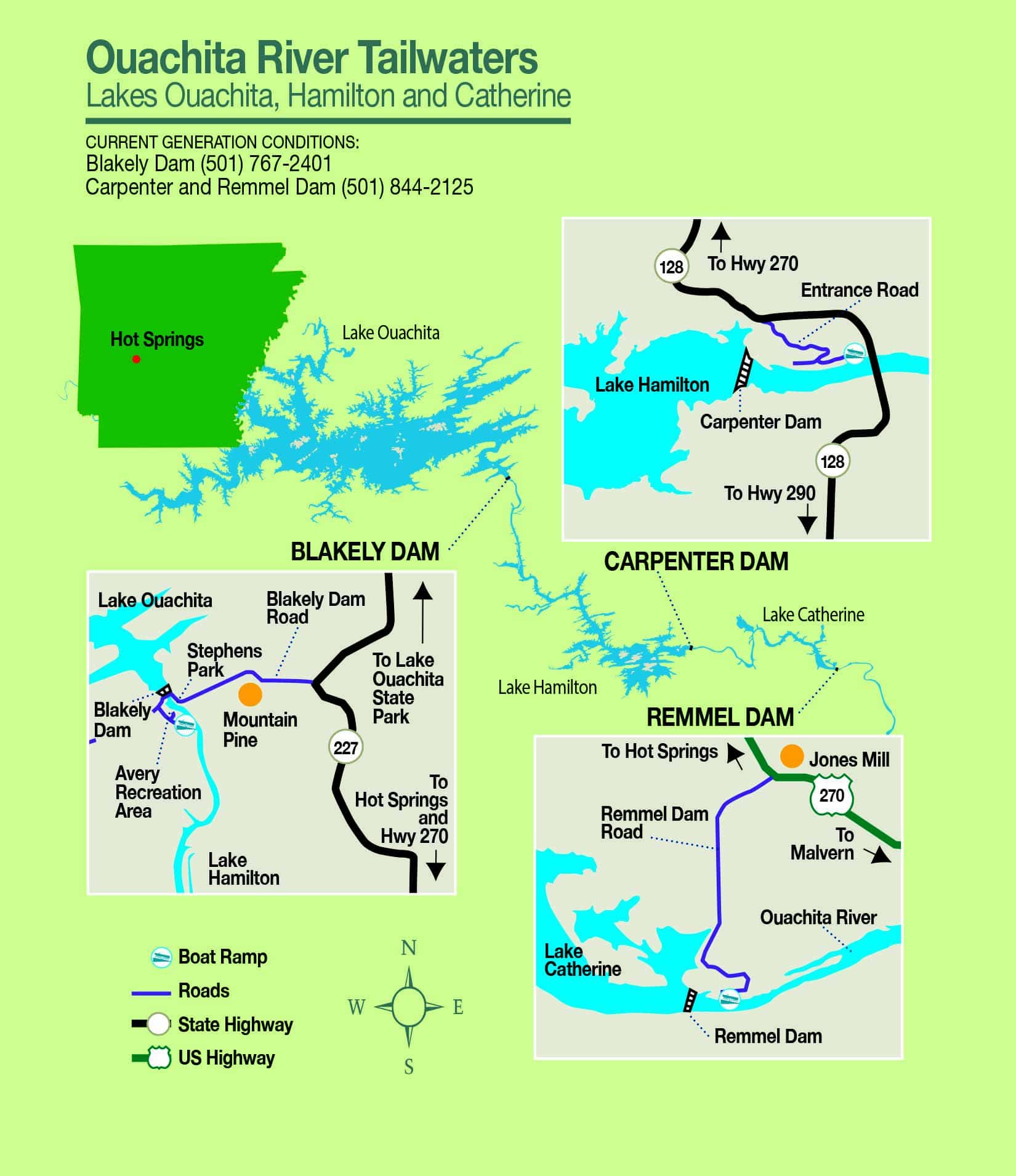 Ouachita River Tailwaters • Arkansas Game & Fish Commission