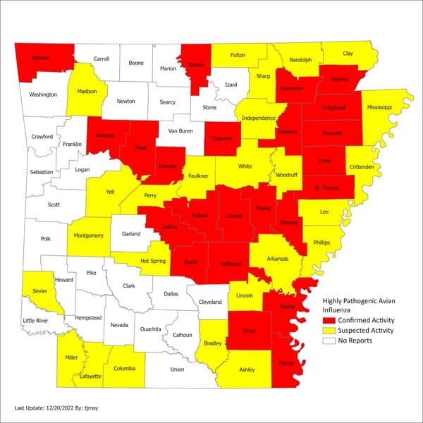 Avian Influenza • Arkansas Game & Fish Commission